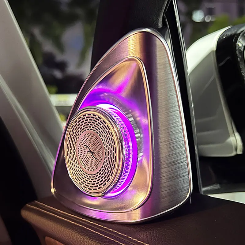 4D Rotation Glow Tweeter Speaker For Mercedes Benz W222 W205 W213 X253 ...