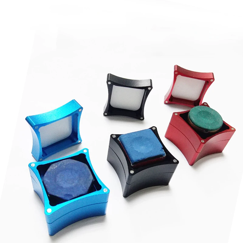 Chalk Holder for Billiards Magnetic Pool Cue Chalk Holder, Portable ...