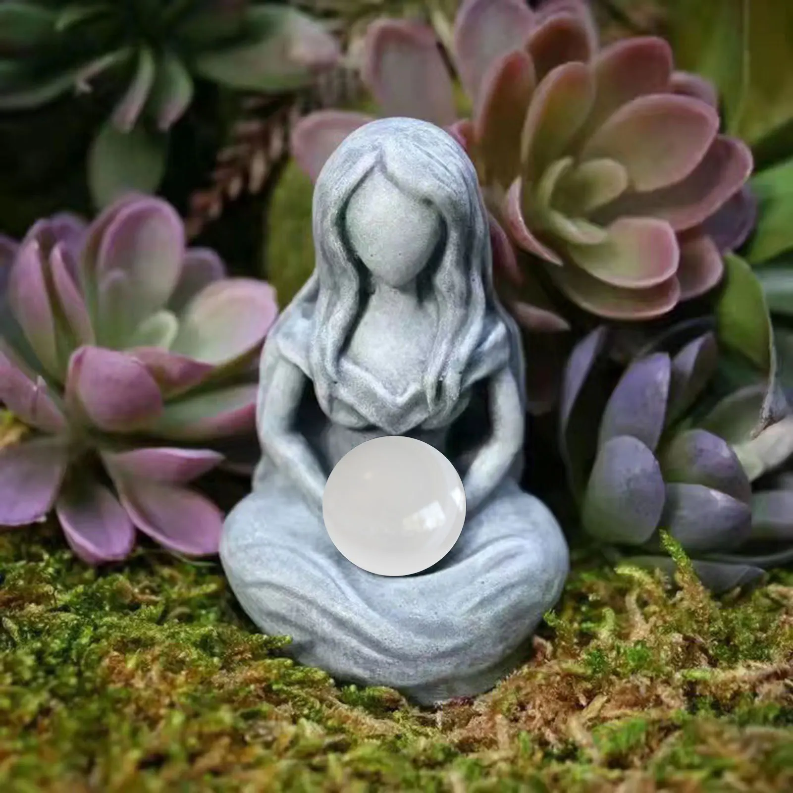 Mother Earth Goddess Statue | Resin Figurine Mother Earth | Gaia Mother ...