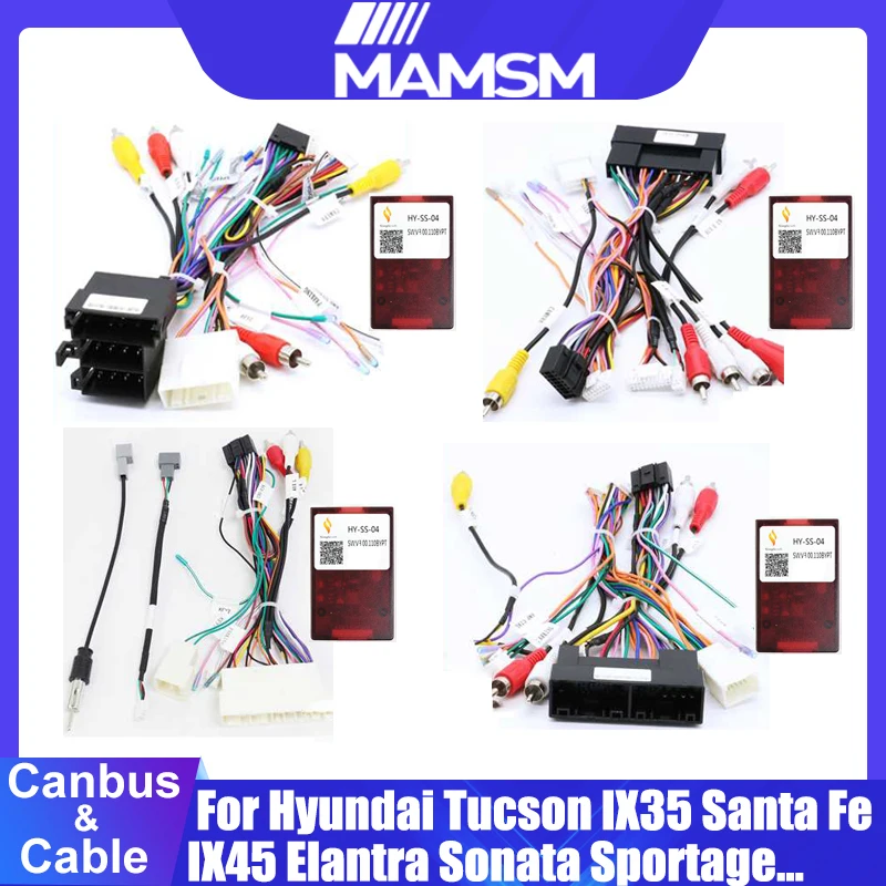 Car-Radio-Canbus-Box-Adaptor-Decoder-Cable-For-Hyundai-Tucson-IX35 ...