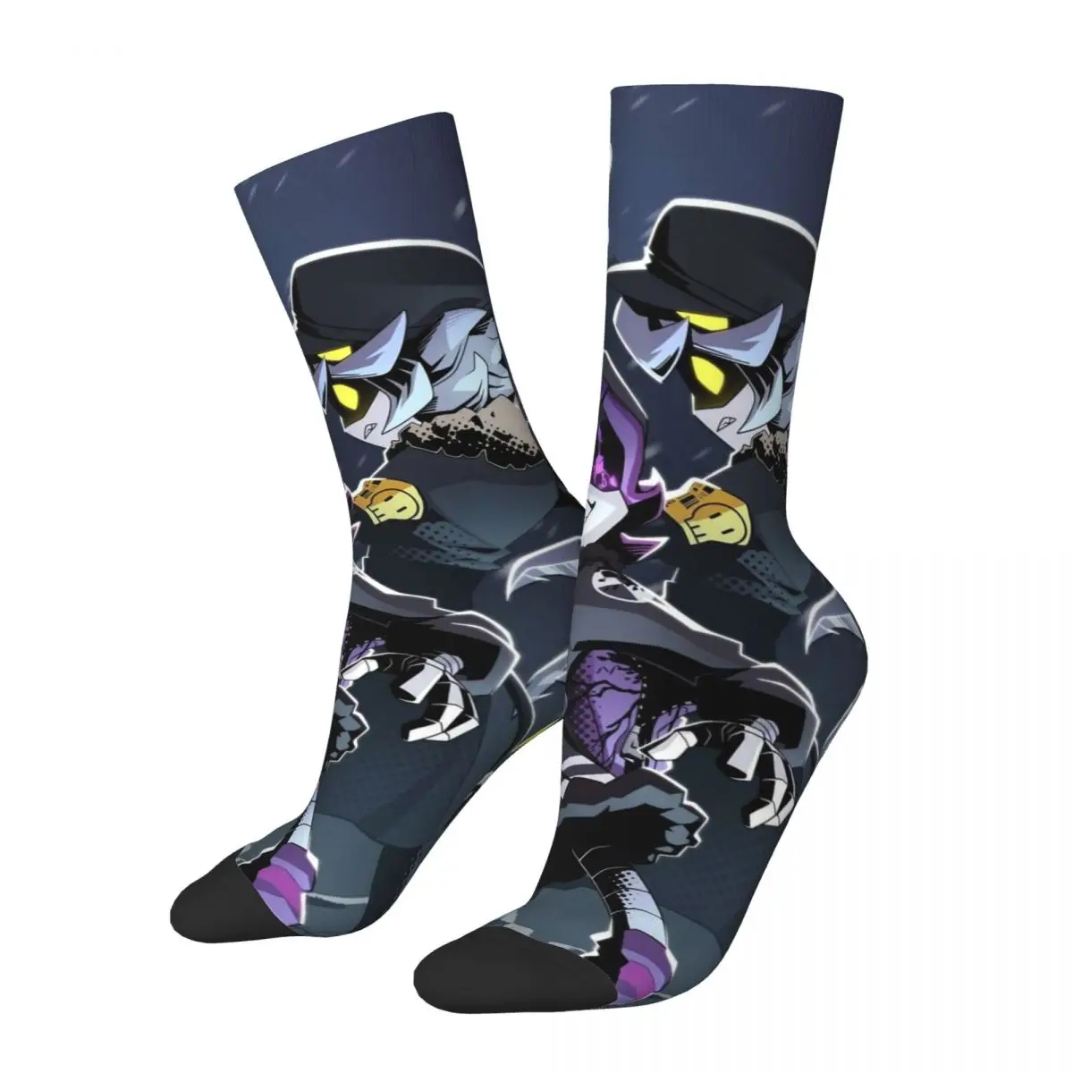 Autumn-Winter-Funny-Unisex-Murder-Drone-Uzi-Socks-Non-slip-Basketball ...