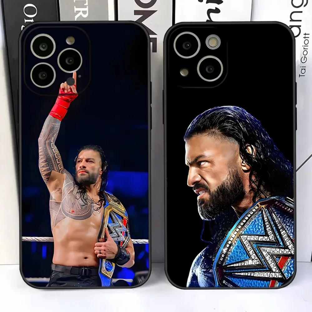 Wrestling-Star-Roman-Reigns-Phone-Case-For-iPhone-15-14-13-12-11-Plus ...