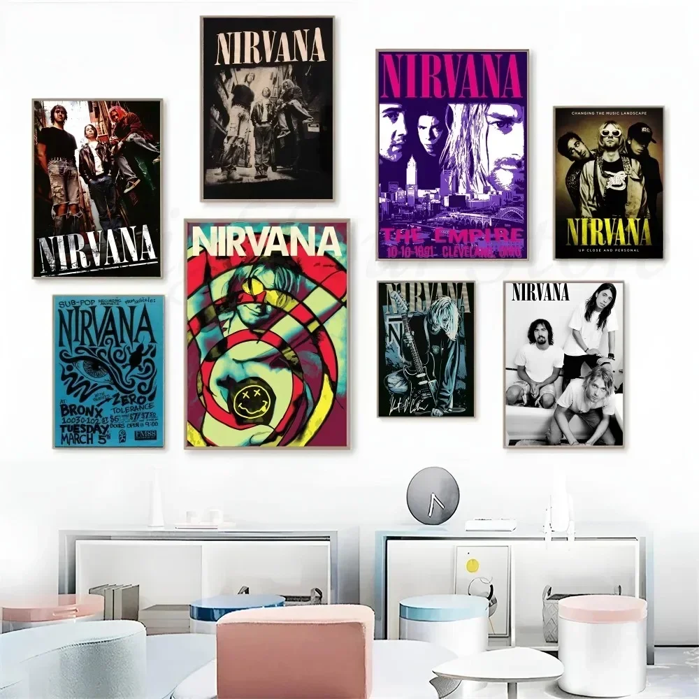 1pc-N-Nirvana-Poster-HD-Posters-Home-Room-Bar-Cafe-Decor-Art-Wall ...