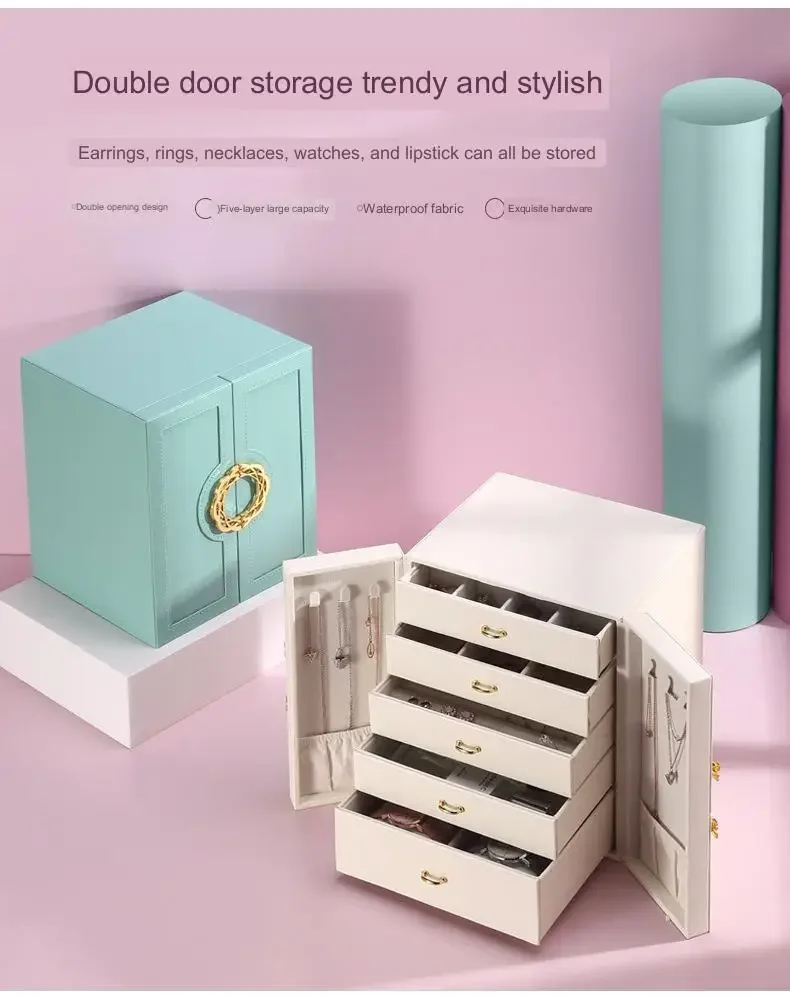 Light-Luxury-Household-Large-capacity-Jewelry-Box-Multi-layer-Jewelry ...