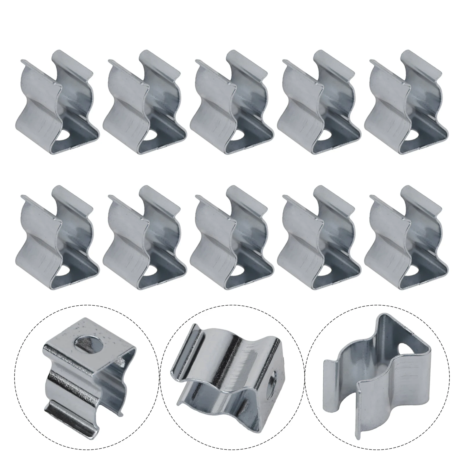10Pcs-Tool-Spring-Terry-Clips-Snap-Shed-Open-Closed-Heavy-Duty-Wall ...