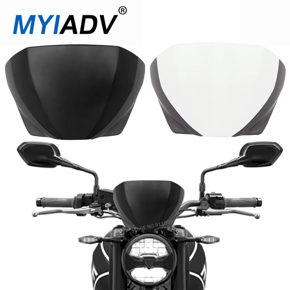 Motorcycle Flyscreen Windscreen Windshield Headlight Fairing Fly Screen ...