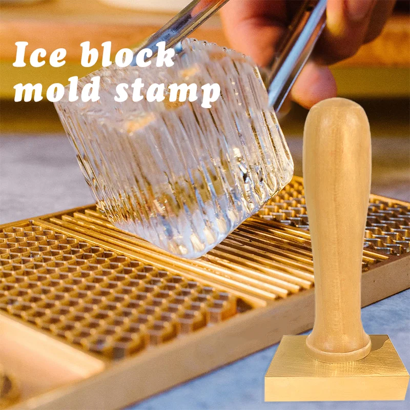 Customized-Ice-Block-Stamp-Logo-Metal-Seals-Embosser-Brass-mold ...