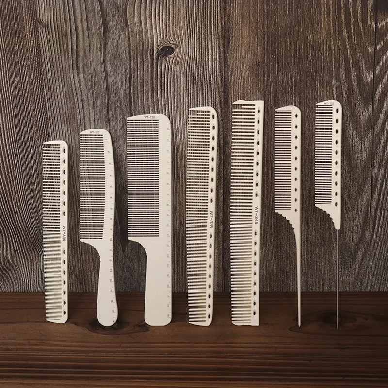 Professional-Barber-Shop-Hair-Cutting-Comb-Rat-Tail-Comb-Double-Sided ...
