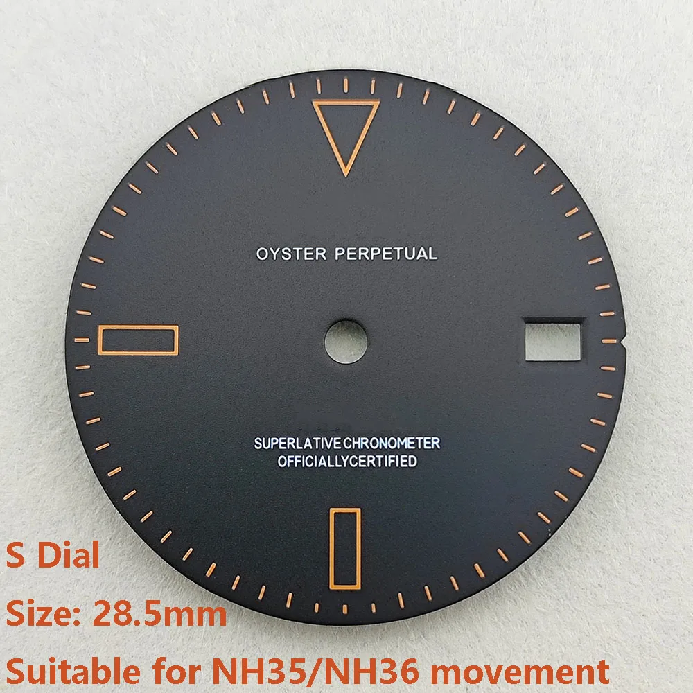 High-Quality-28-5mm-NH35dial-watch-dial-S-dial-suitable-for-NH35-NH36 ...