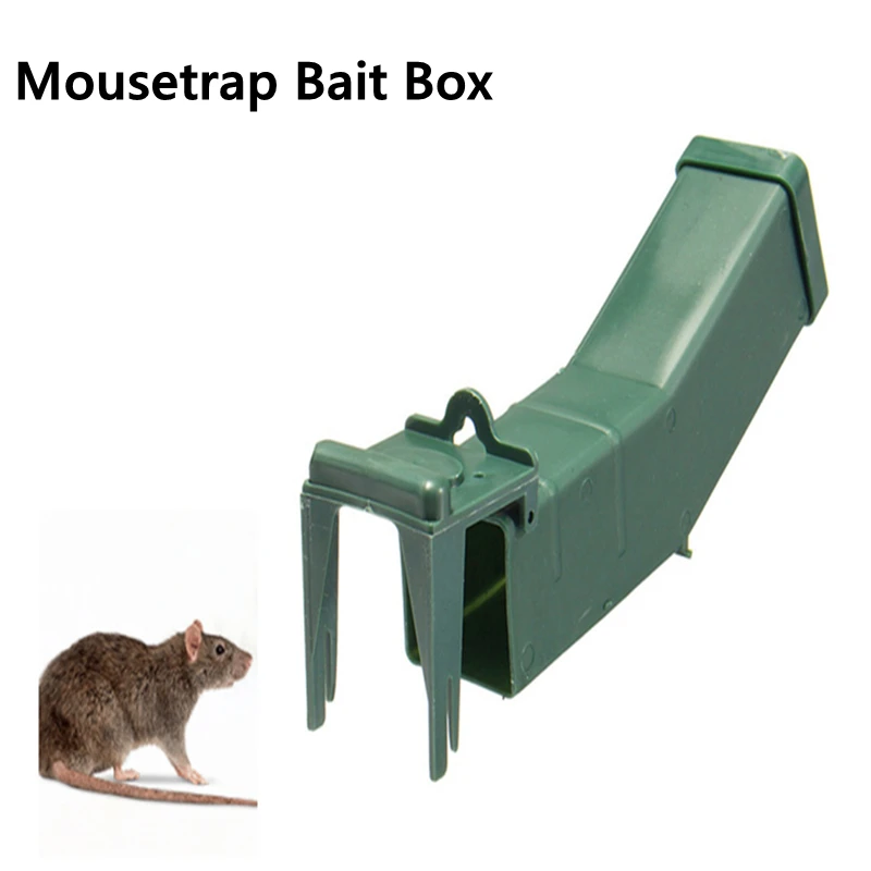Mousetrap-Bait-Box-Animal-Control-Tool-Home-Garden-Mouse-Trap-Cage-Home ...