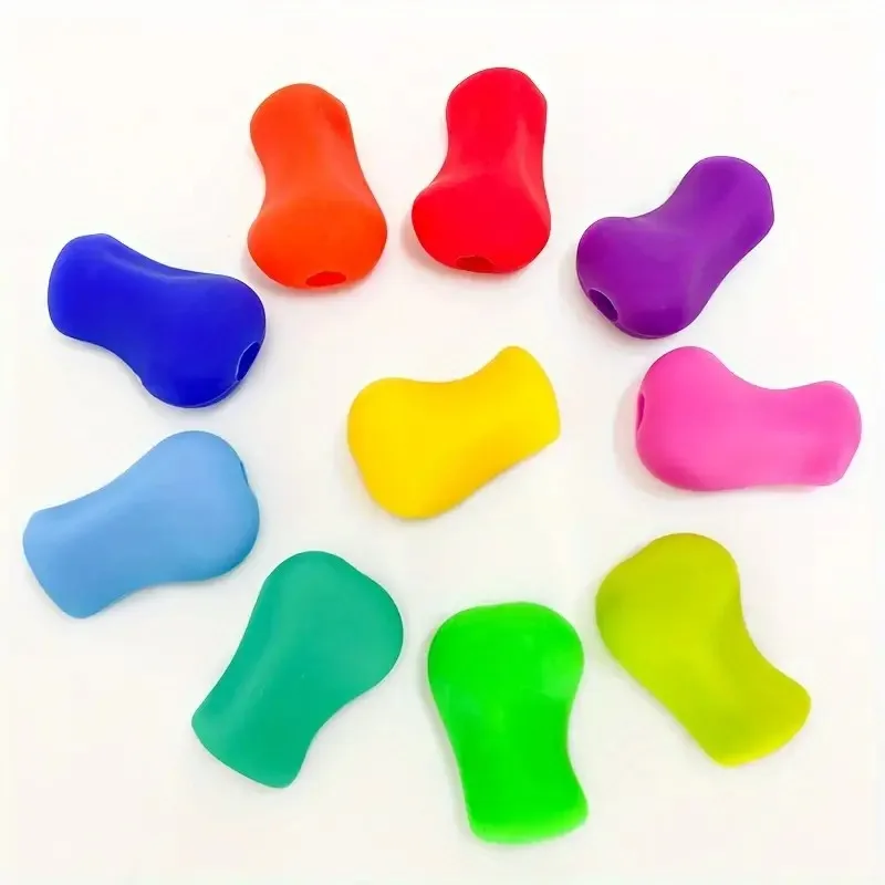 5-10PCS-Children-Writing-Soft-Pen-Grippers-Kids-Learning-Practise ...