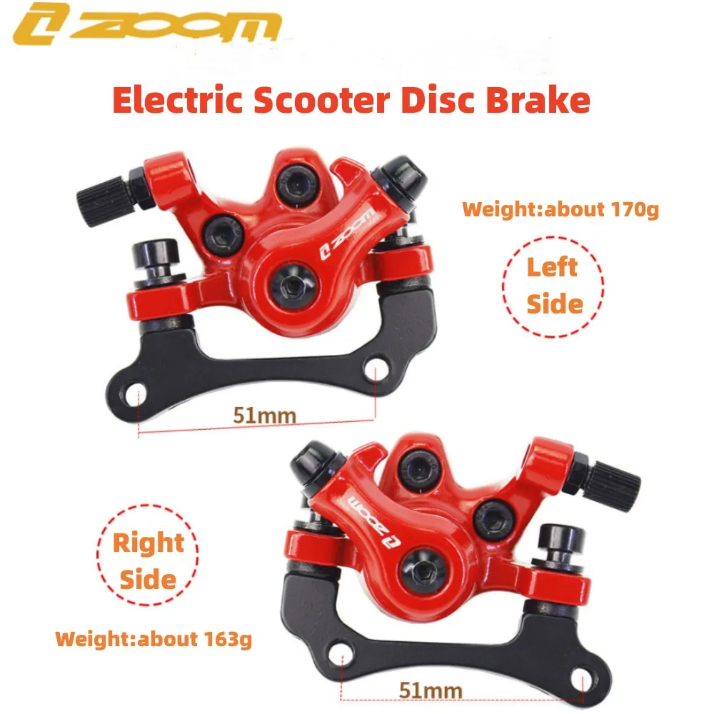 ZOOM Disc Brake For Electric Scooter 10inch Left & Right Electric Brake ...