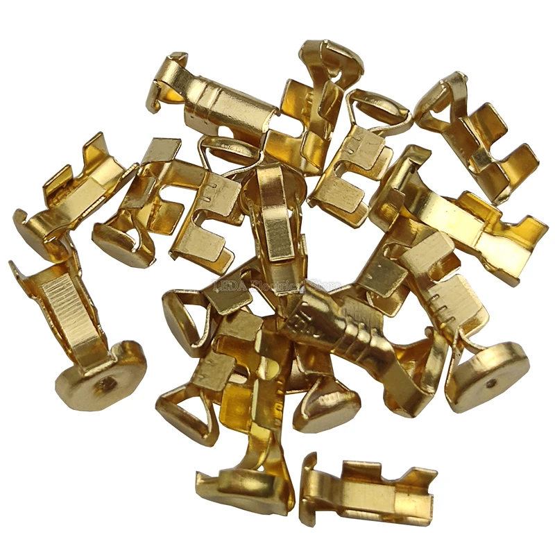 50-Pcs-100-Pcs-Auto-Brass-Wire-Harness-Connector-Crimp-Terminal-Fuse ...