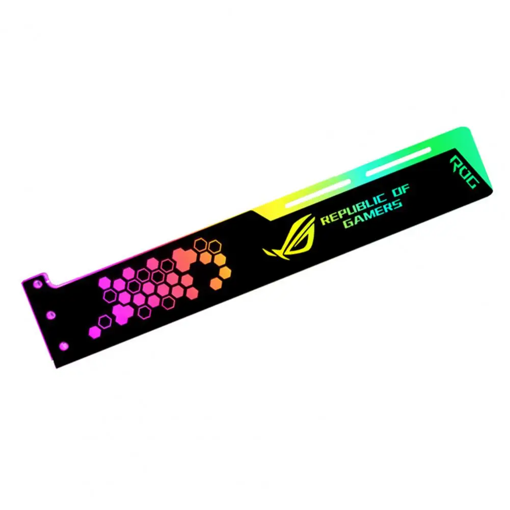 for Computer LED Luminous RGB Graphics Card Bracket Strong Structure ...