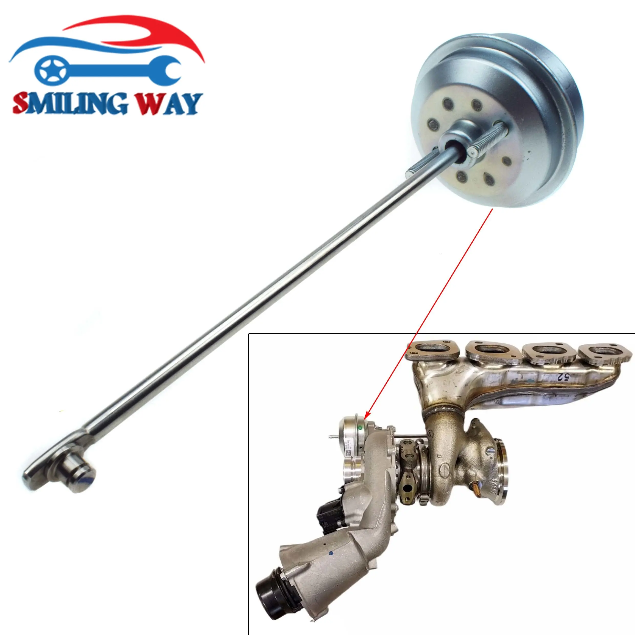Turbocharger Turbo Charger Actuator For Mercedes Benz W204 W212 W205 ...