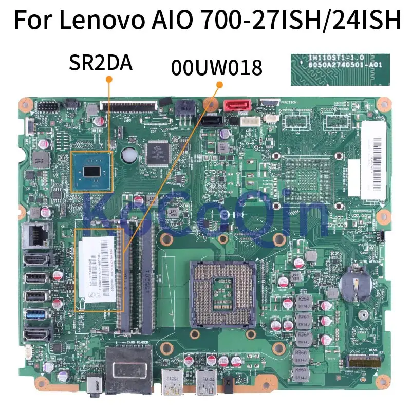 For-Lenovo-AIO-700-27ISH-24ISH-All-in-one-Mainboard-6050A2740501 ...