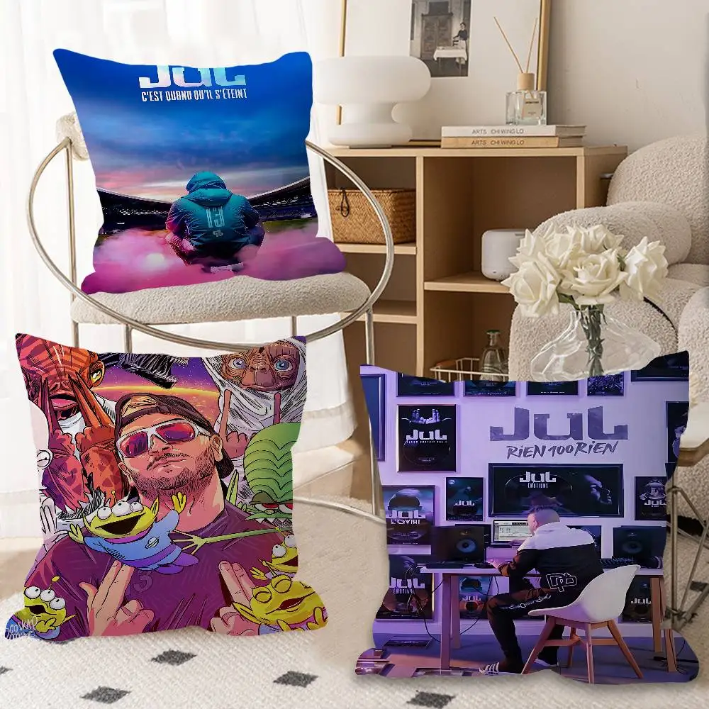 JuL Rapper Pillow Anime Pillow Sofa Bed Head Pillow Cover Cushion Cover ...