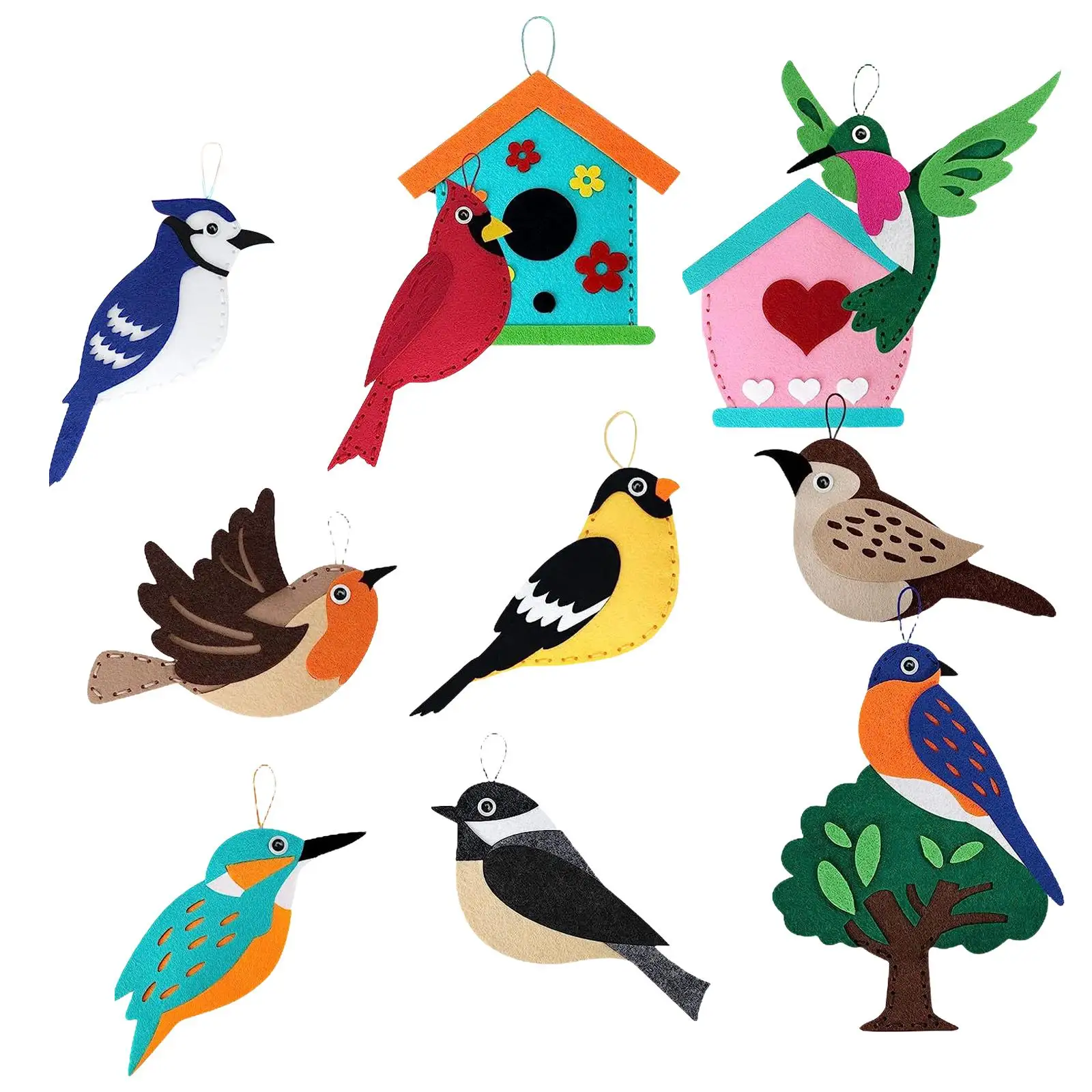 Fish And Birds Clipart