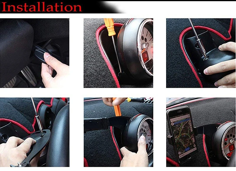 Wireless Charging Car Phone Holder for MINI Countryman R60 Cooper S R61 ...
