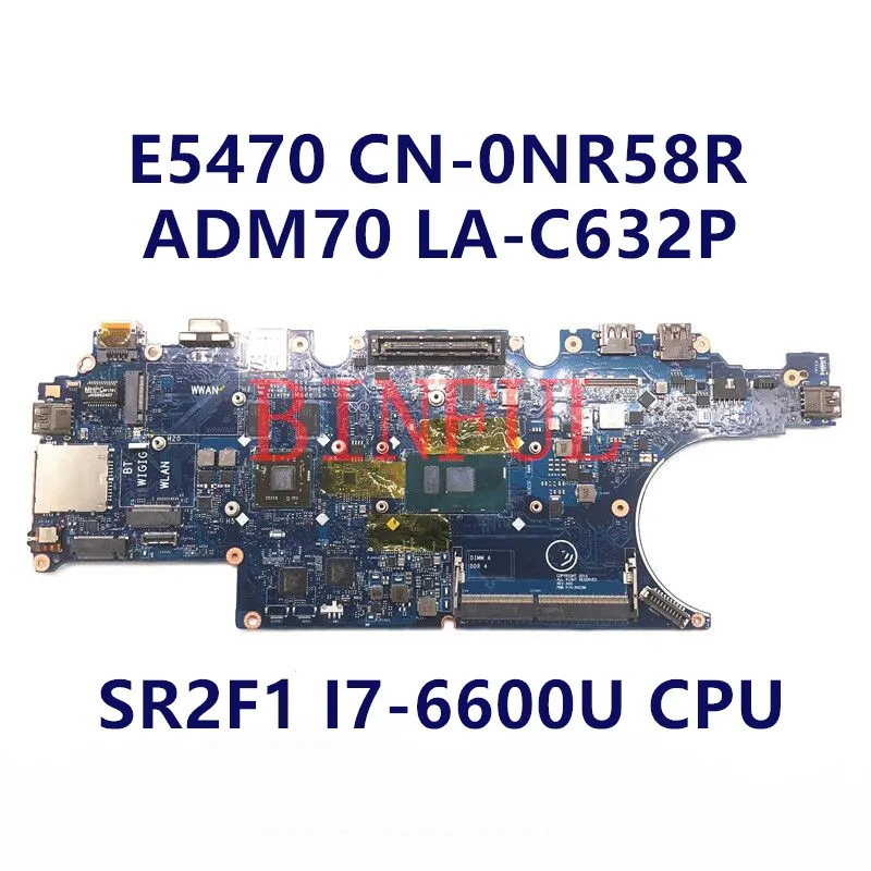 CN 0NR58R 0nr58r nr58r mainboard para dell latitude e5470 computador ...