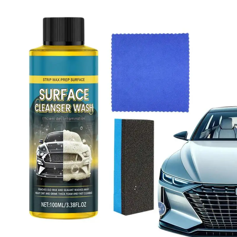 Car Wash Cleaner 100ml Car Wash Solution For Automatives Car Detailing ...