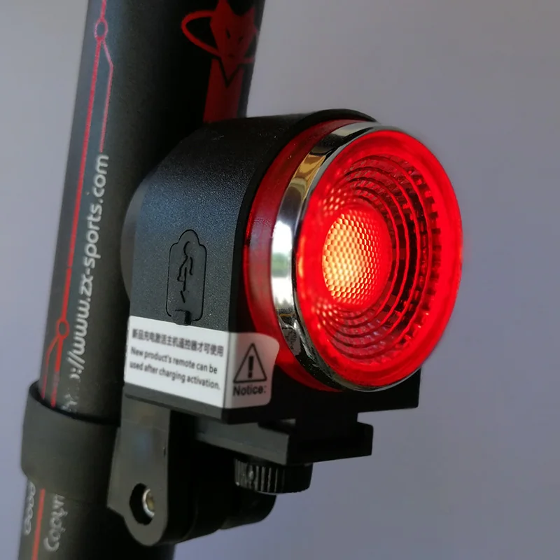 HB Magnetic Induction Mountain Road Bike Tire Cycling Flashing Warning ...