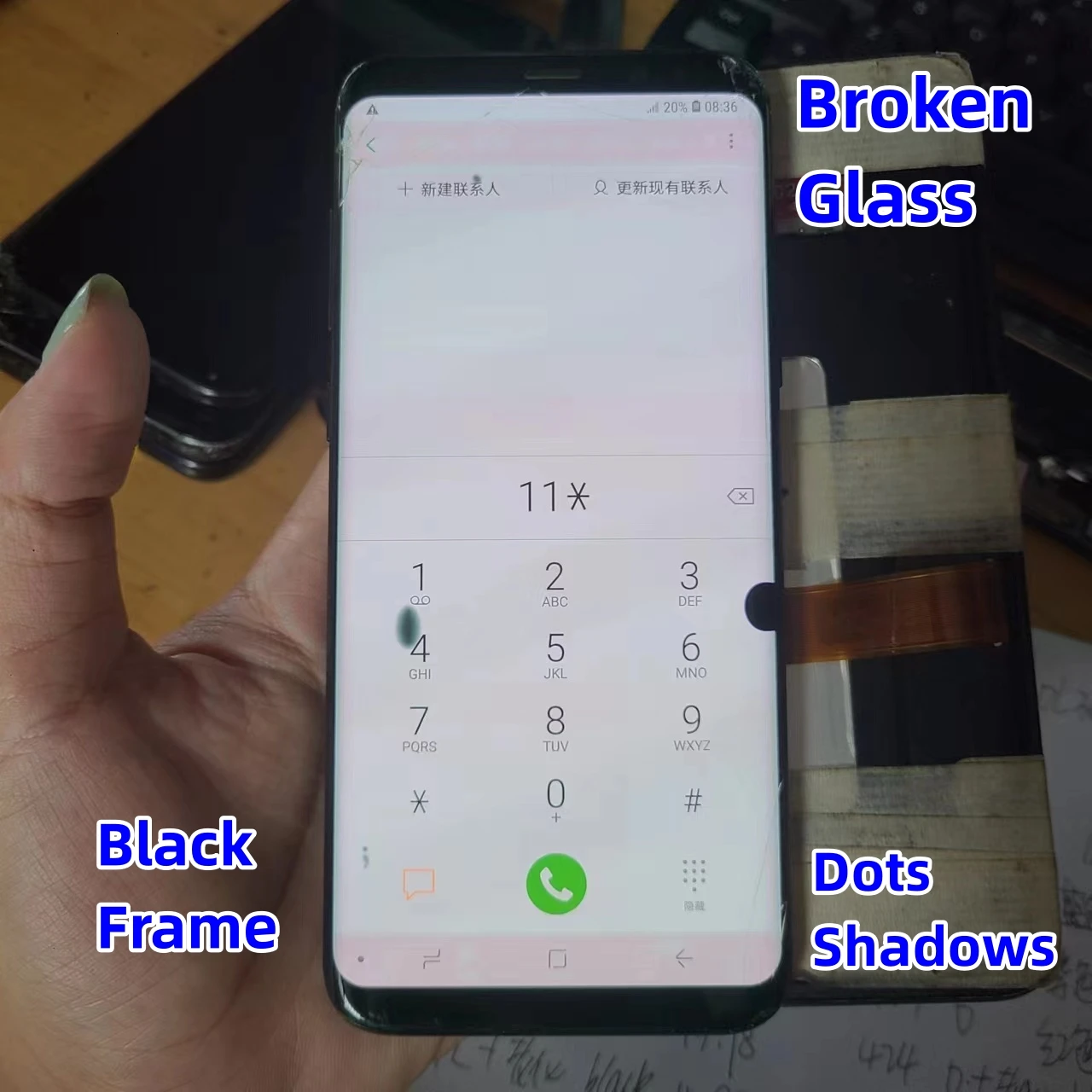 Repair-Edge-Screen-Separete-Glass-Practice-Lcd-For-Samsung-Galaxy-S8 ...