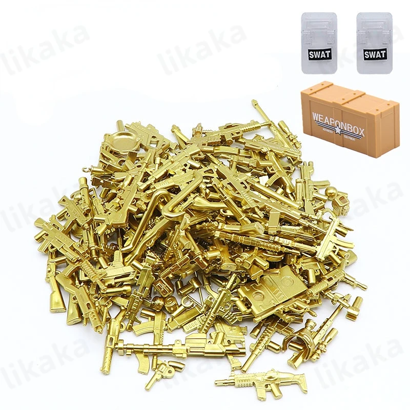 MOC-Military-Weapons-Building-Blocks-Parts-Compatible-Classic-Army-Gun ...