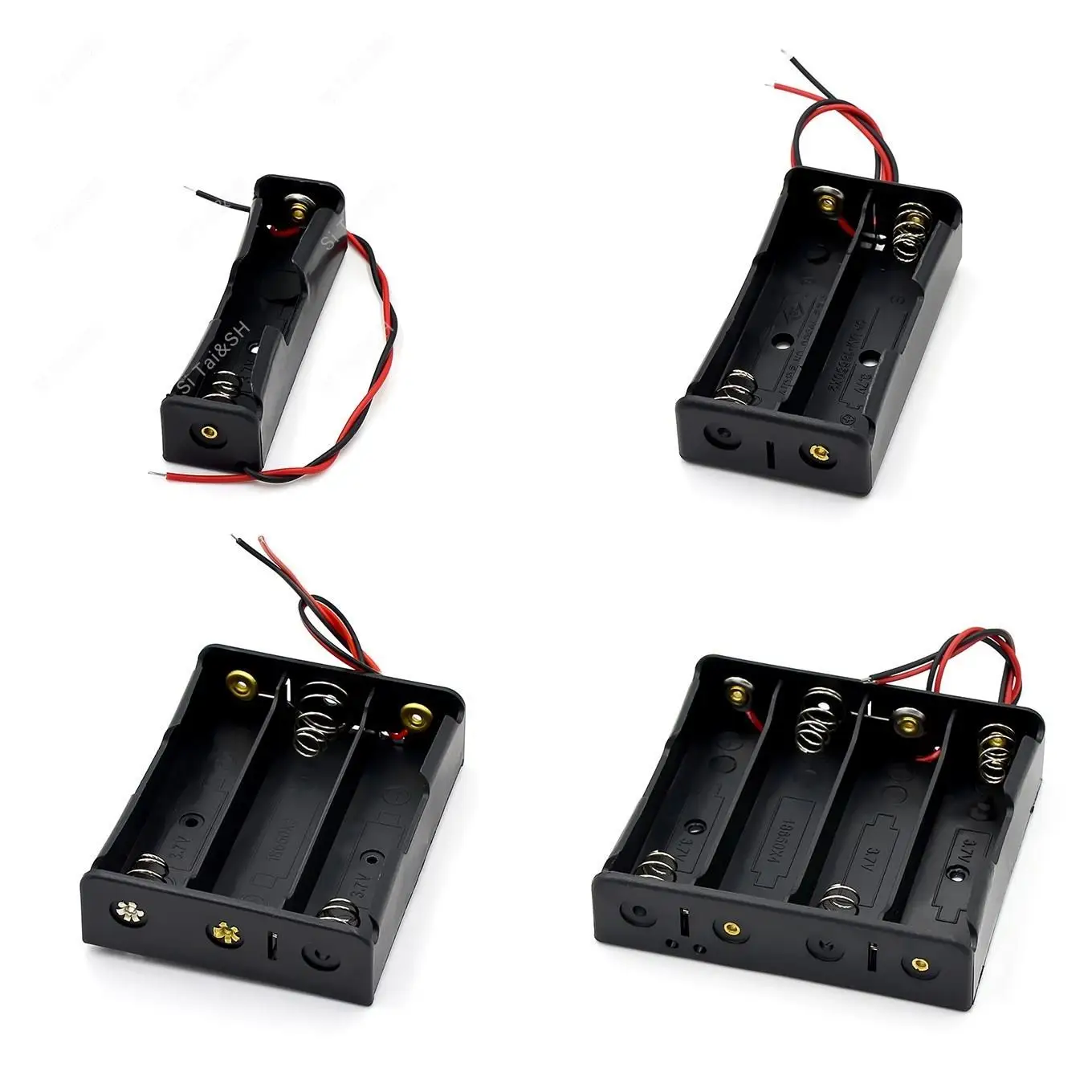 New-Plastic-18650-Battery-Storage-Box-Case-1-2-3-4-Slot-Way-DIY ...