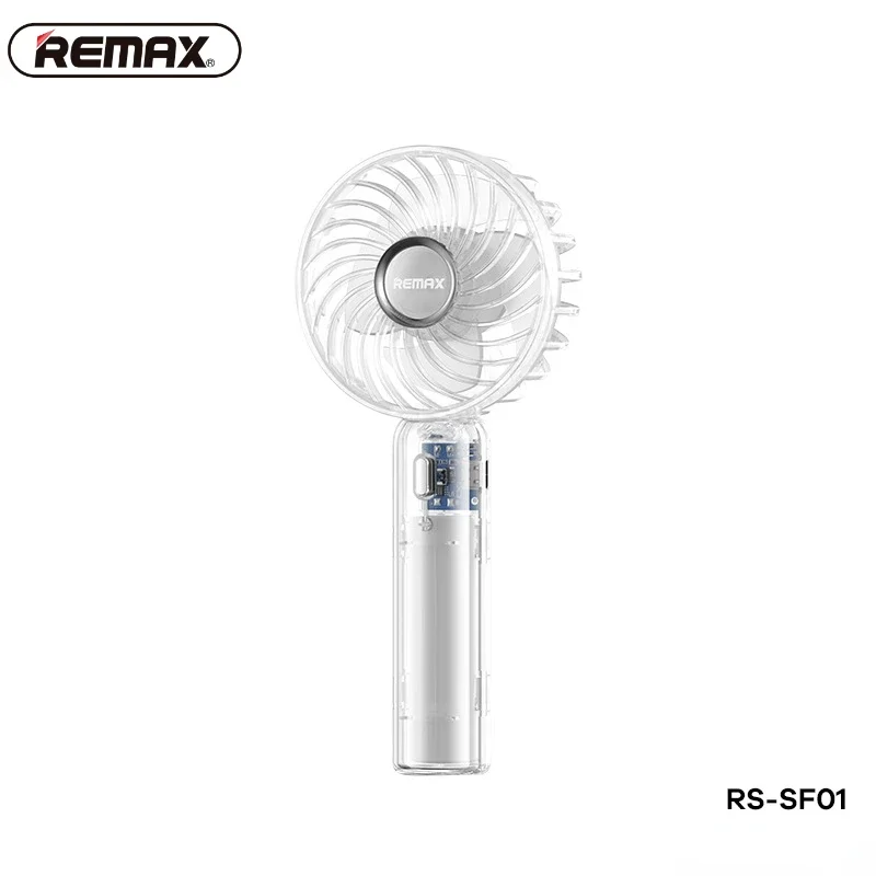 REMAX RS-SF01 USB Rechargeable Mini Fan Portable Hand Fan Outdoor Air ...