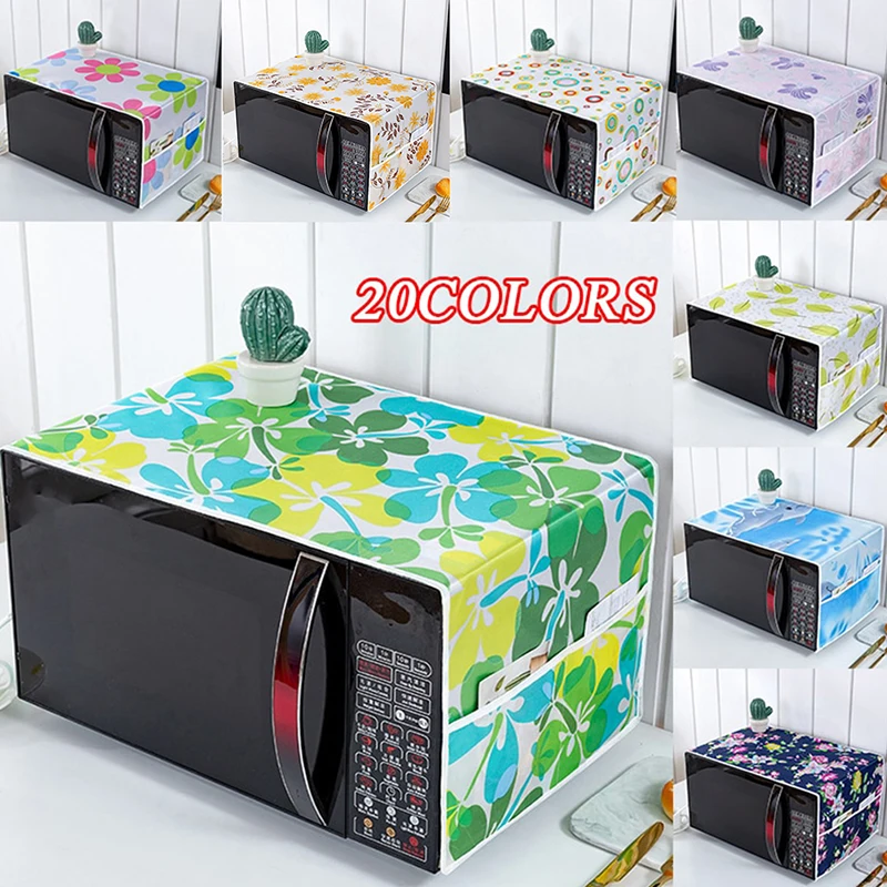 Microwave-Dust-Cover-Cartoon-Cats-Tree-Leaf-Printed-Microwave-Dust ...