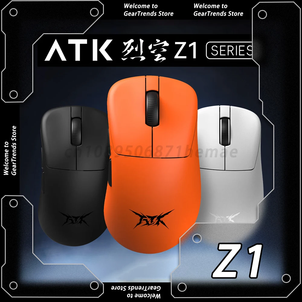 VGN-ATK-Blazing-Sky-Z1-Mouse-sem-fio-Lightweight-Gaming-Mice-Dual-Mode ...