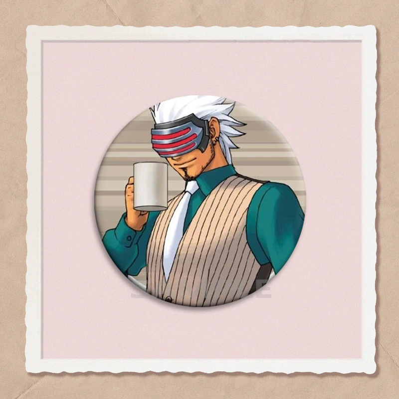 Значки Ace Attorney | AliExpress