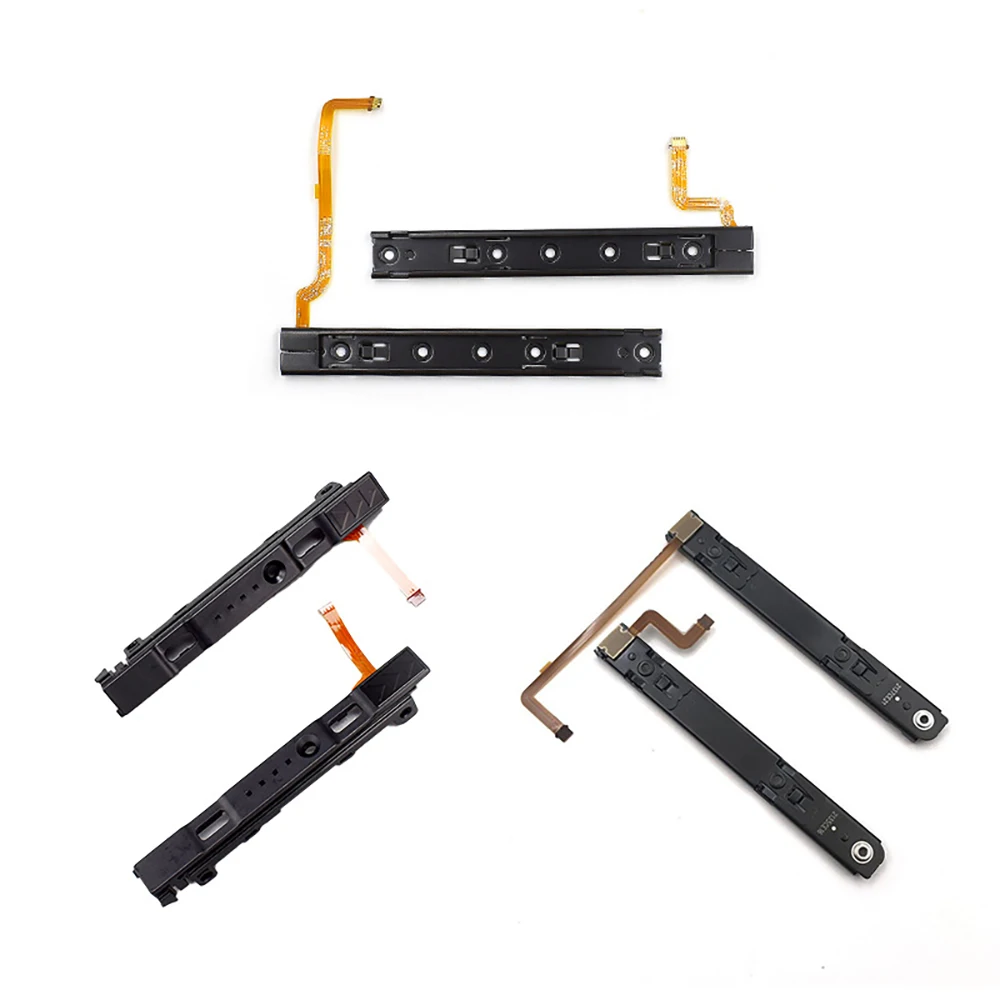 Replacement Left and Right Slide Rail with Flex Cable for Nintendo ...