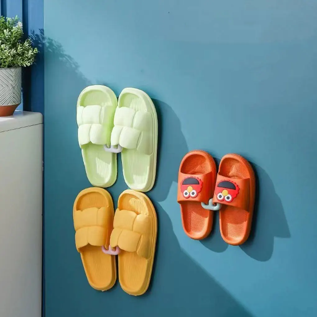 ABS-Punch-free-Bathroom-Slipper-Rack-Organized-Storage-For-Slippers ...