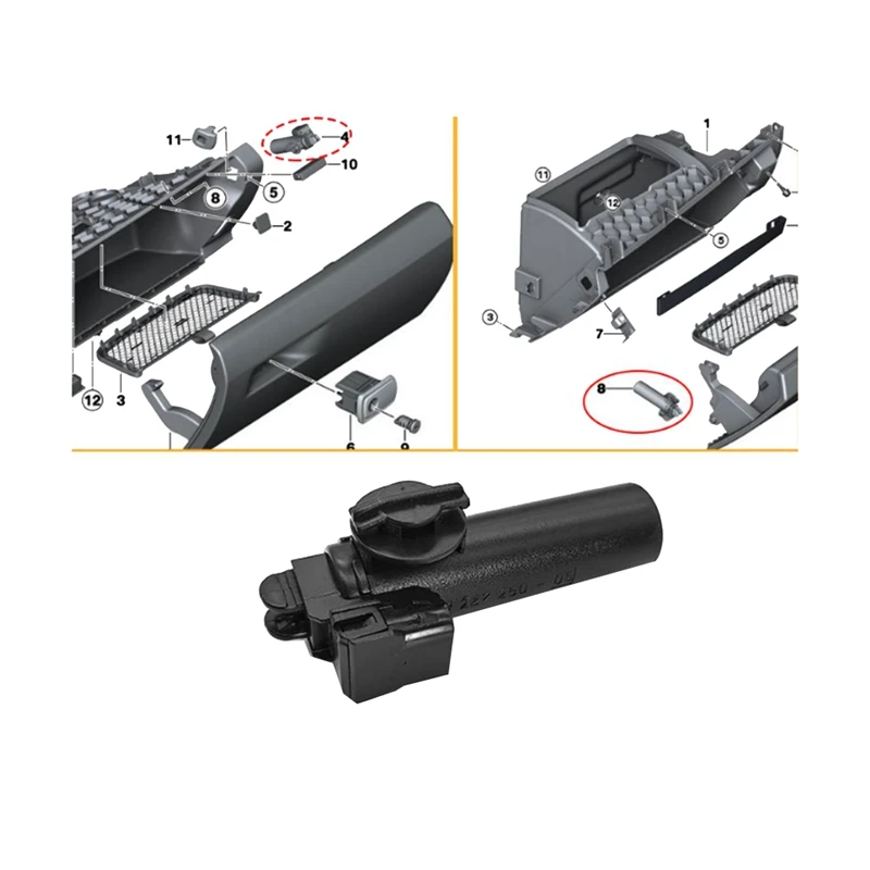 Car-Glove-Box-Shock-Absorber-51169227250-For-BMW-1-2-3-4-Series-F20-F21 ...