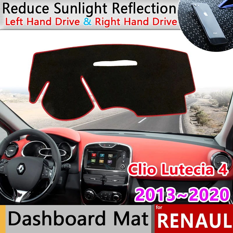 Car-Dashboard-Cover-Dash-Board-Mat-Carpet-Pad-for-Renault-Clio-Lutecia ...
