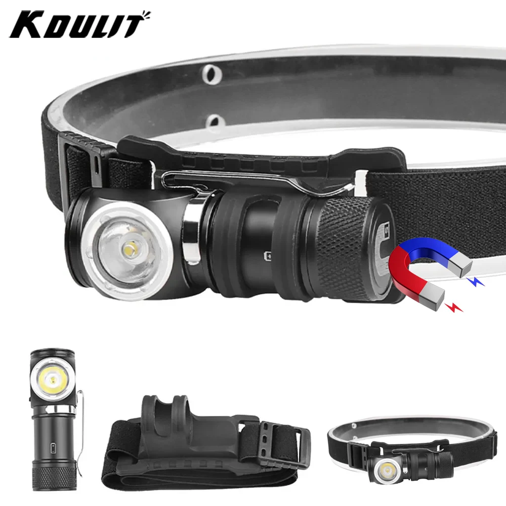 Powerful P8 LED Headlamp Type-c Rechargeable Head Flashlight with ...