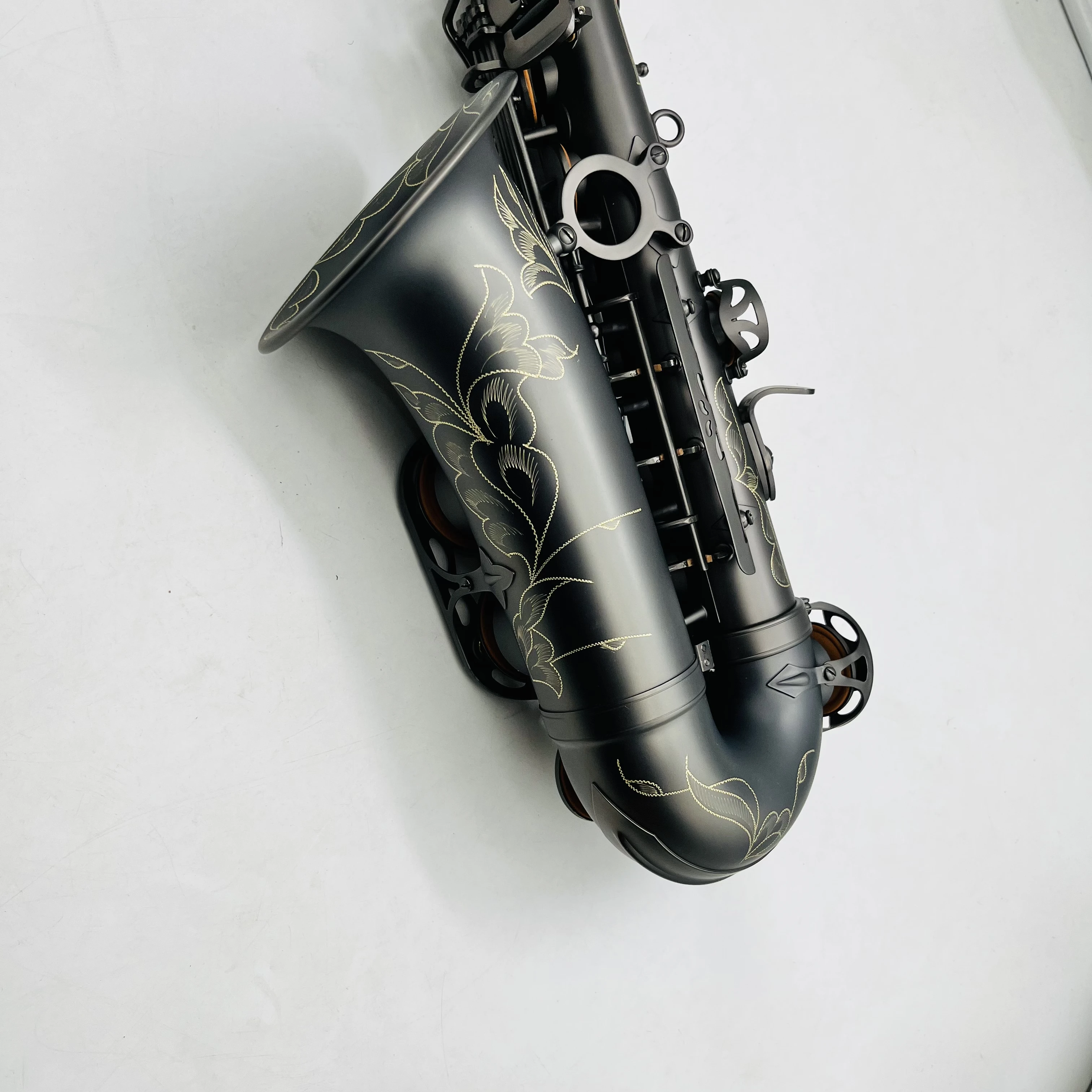 Black And White Alto Saxophone