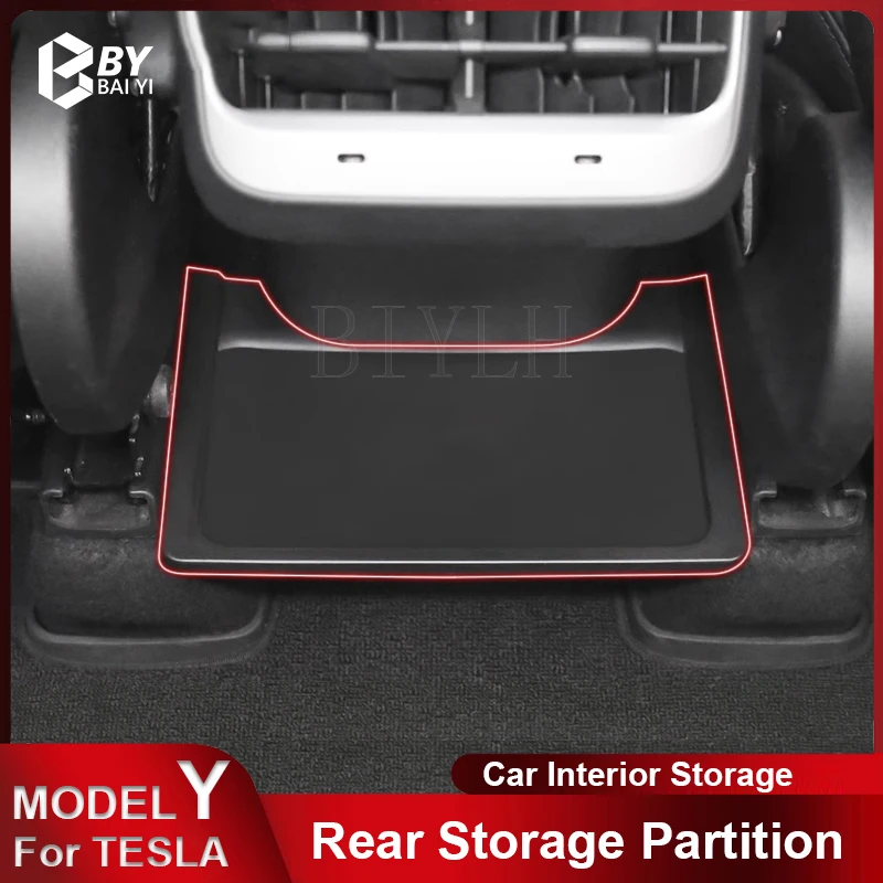 For-Tesla-Model-Y-Interior-Storage-Accessories-Rear-Air-Outlet ...