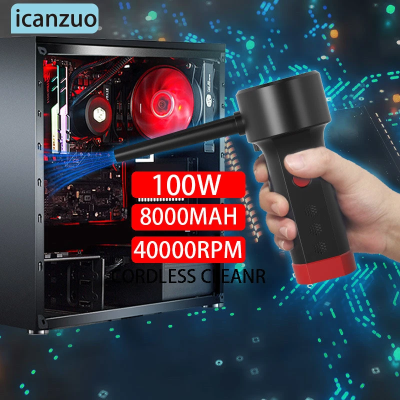 Electric Air Blower for Computer Cleaner,Cordless Air Duster,Replaces ...