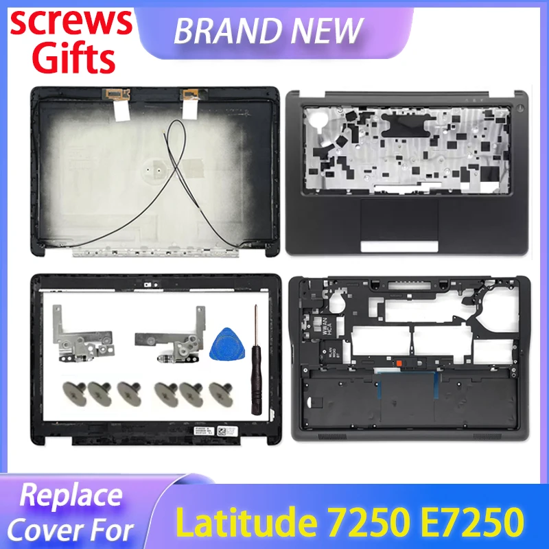 Non Touch Repalce Cover For Latitude E7250 7250 LCD Back Cover Front ...