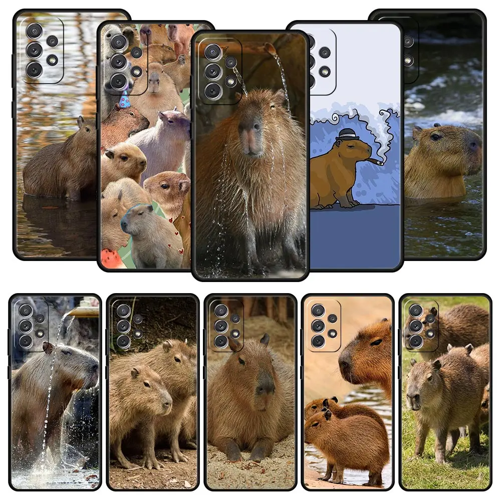 Cute-Capybara-Phone-Case-For-Samsung-Galaxy-A13-A51-A71-A41-A31-A21S ...