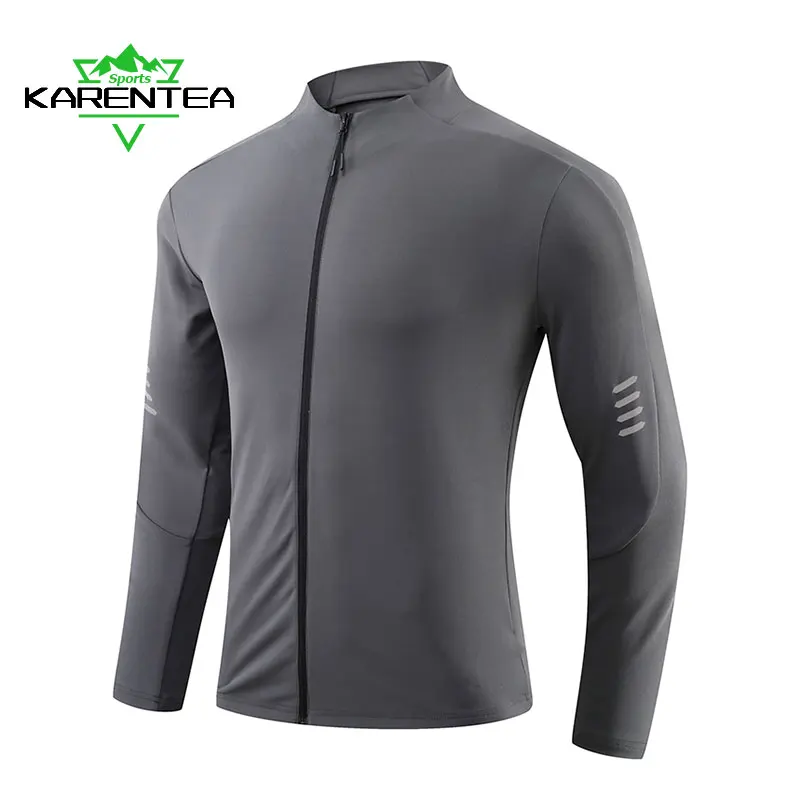 Running Jacket Reflective Jogging Summer Sportswear Trainning Exercise ...