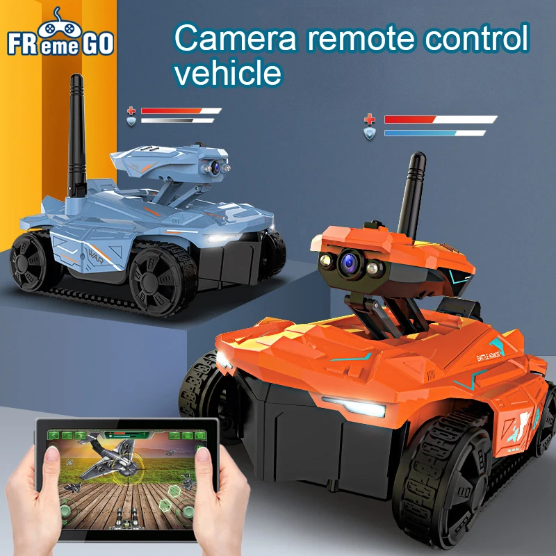 RC Tank With 720P HD Camera YD 211S App Remote Control Tank RC Robot ...