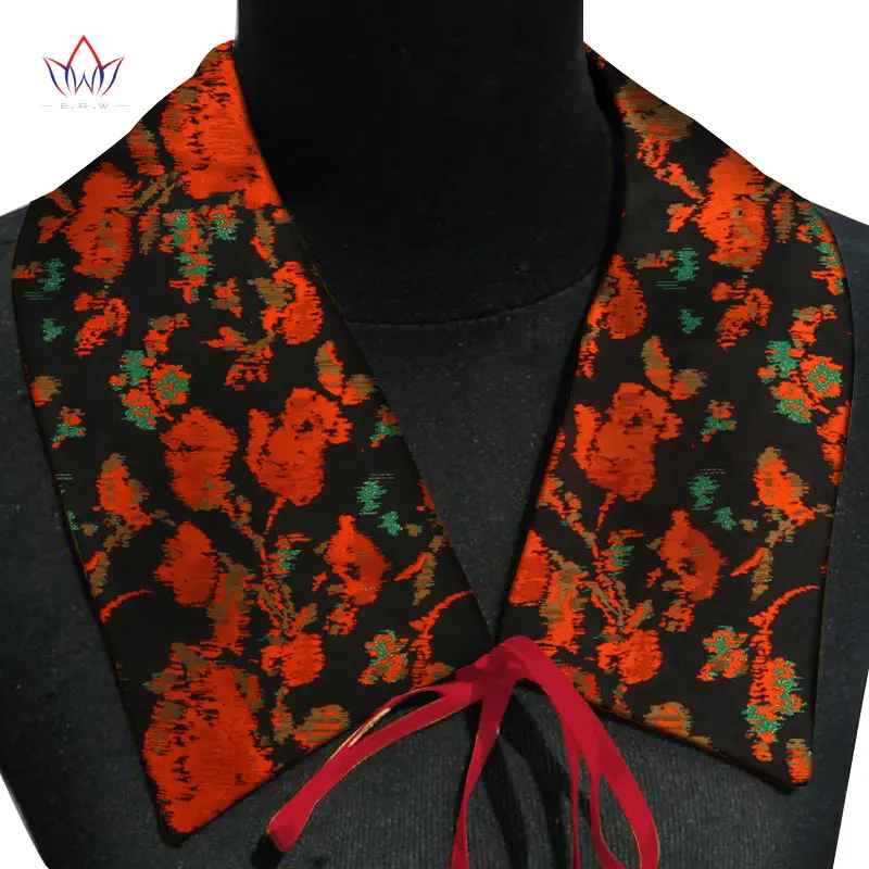 Detachable Collars For Women African Print Fabric Fake Collar Women ...