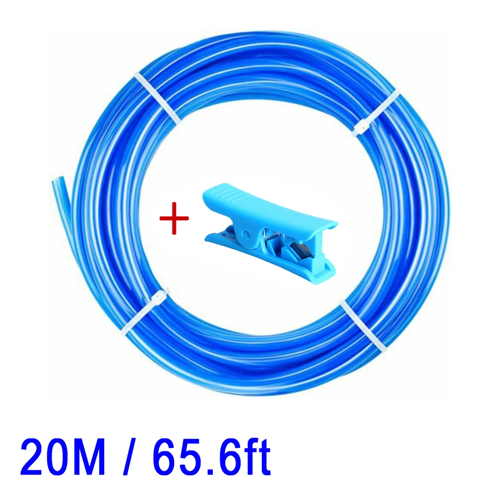 OD6mm ID4mm 10M 20M Blue PE Pipe Water Hose Flexible Tube Hose With ...