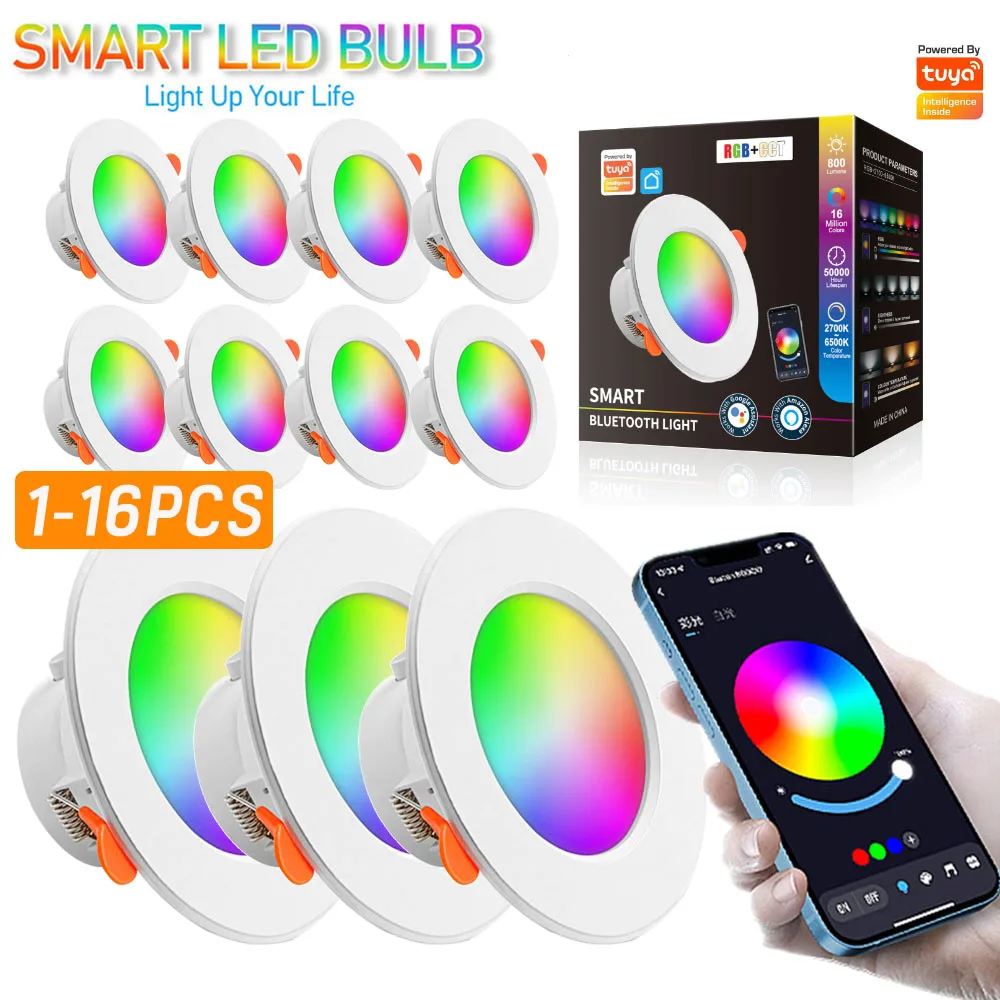 Tuya-Smart-LED-Downlight-LED-Ceiling-Recessed-Down-Light-Dimmmable-Spot ...
