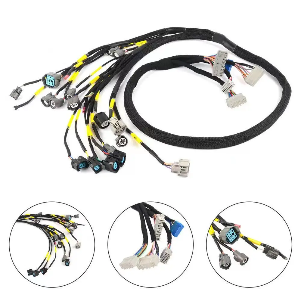 Tucked-Engine-Harness-For-92-00-Honda-Civic-Integra-B16-B18-D16-EK-EG ...
