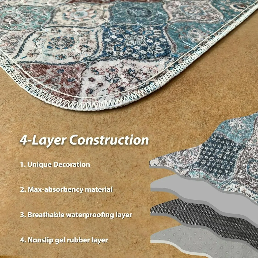 Dogs, Stylish, Non-Slip and Leak-Proof Pee Pads. Reusable Potty Pads ...